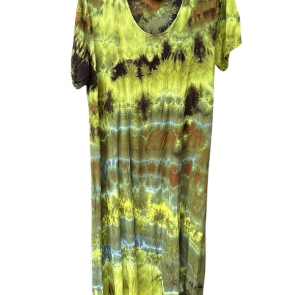 ercoli | Dresses | Vintage Ercoli Tiedye Maxi Dress | Poshmark